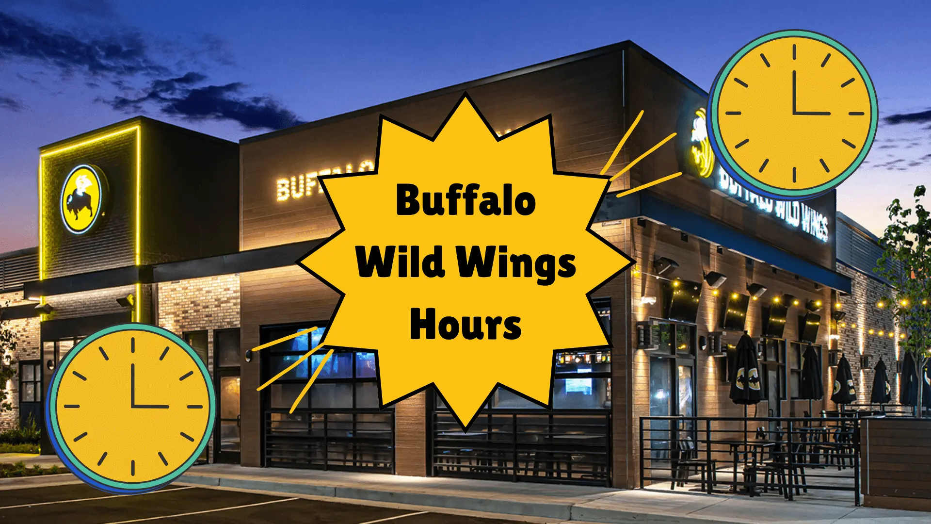 Buffalo Wild Wings Hours (Opening & Closing Time) 2025 Buffalo Wild Wings Hours (Opening & Closing Time) 2025