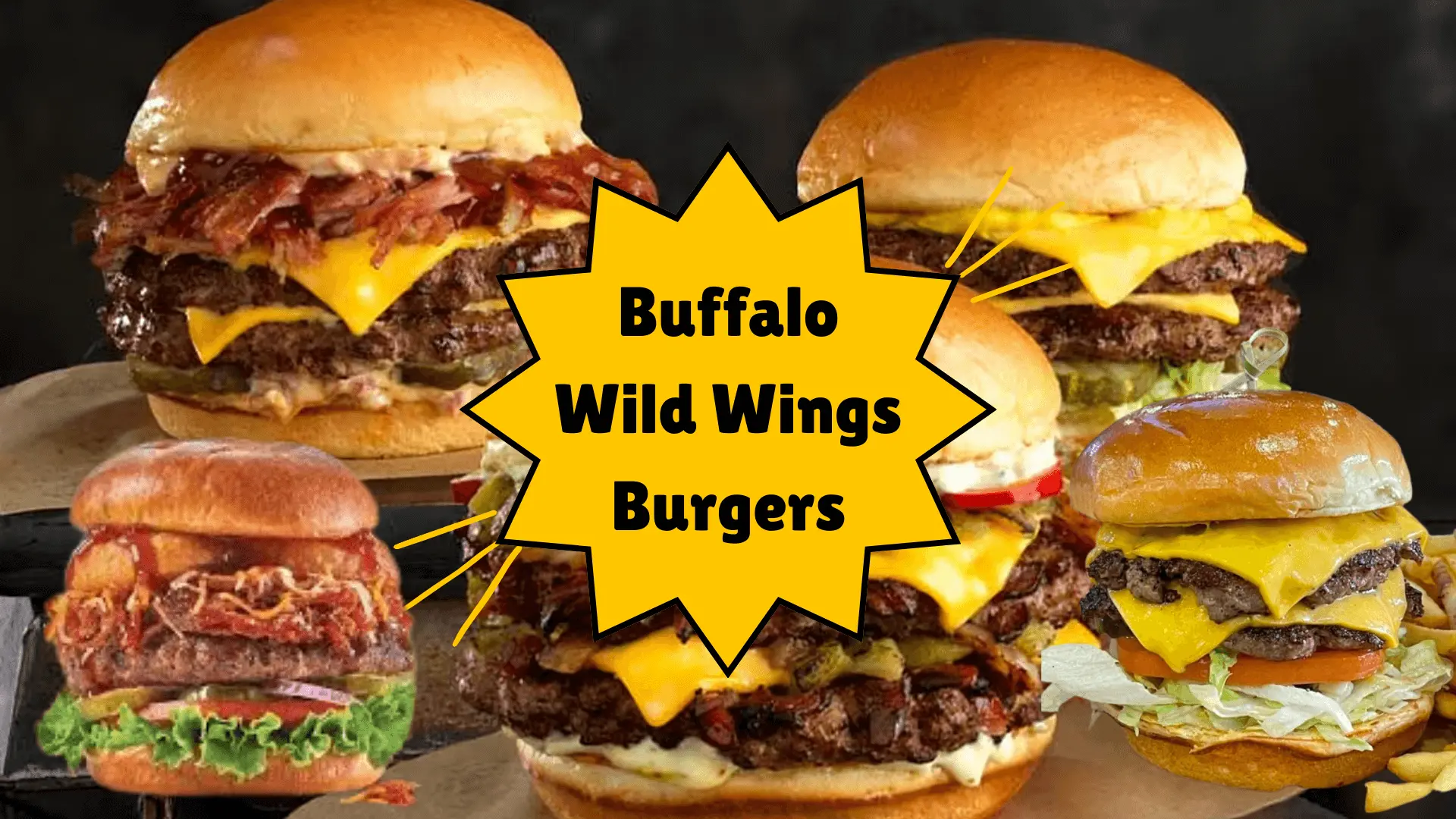 Buffalo Wild Wings Burgers Menu With Prices 2025