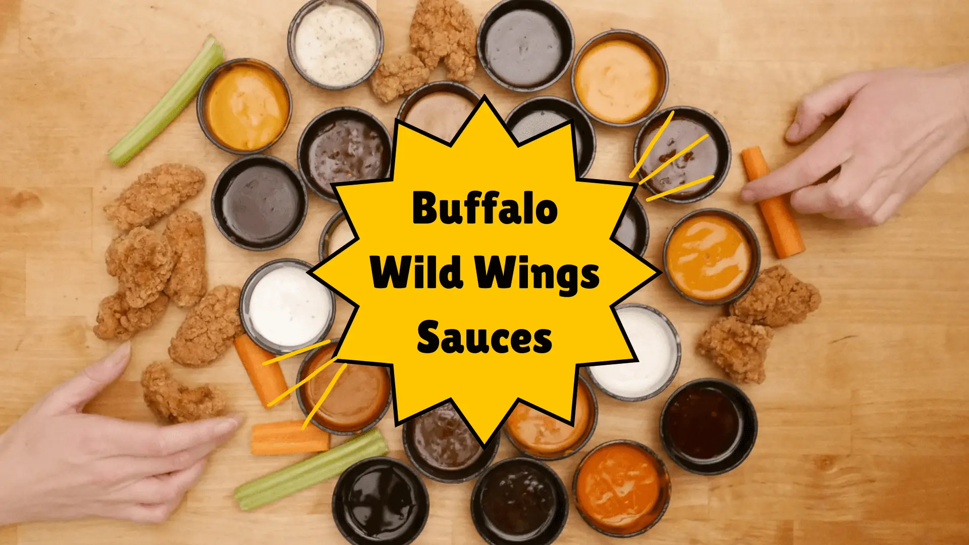 Buffalo Wild Wings Sauces and Dry Rubs Menu 2025